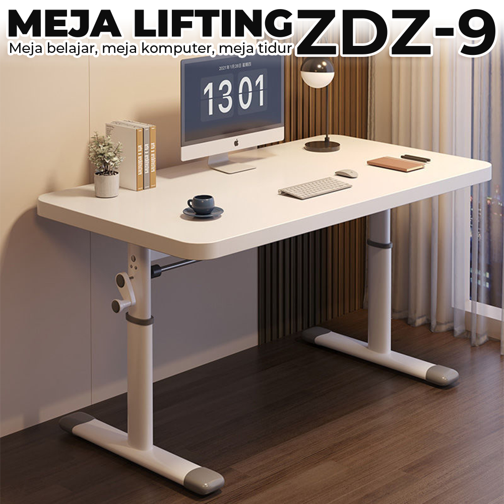 Minimalist Computer Desk ZDZ-9-120CM Adjustable Study Desk Portable ...