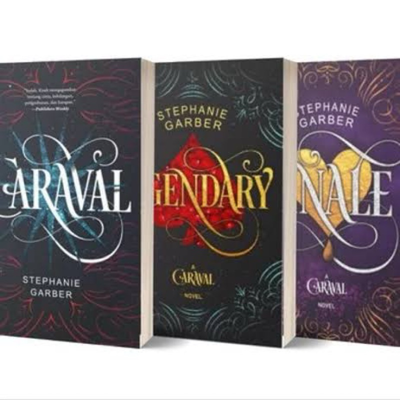 Caraval Series by Stephanie Garber book (Caraval -1, Legendary -2, & Finala-3) (English ...