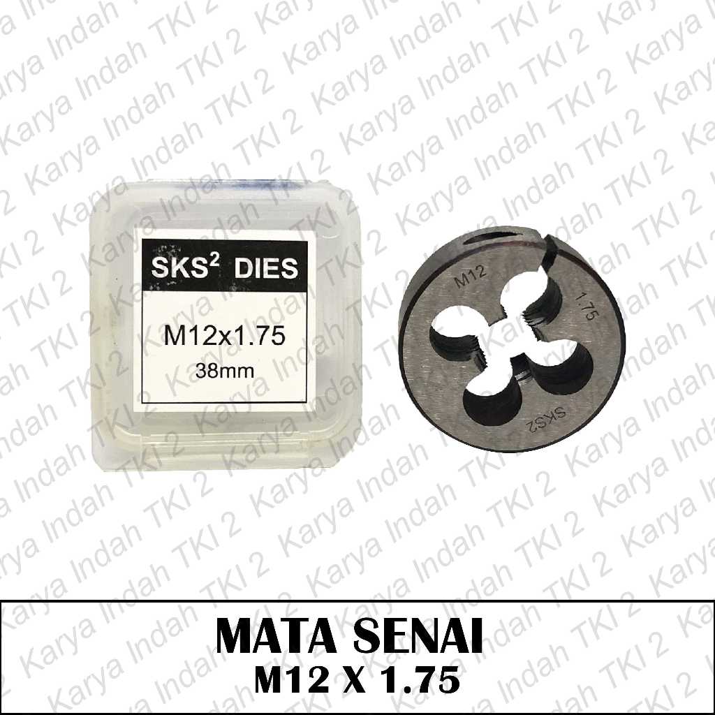 MATA Senai Block Metic Outer Thread Iron Bolts Snei Snai Dies Head M10 ...