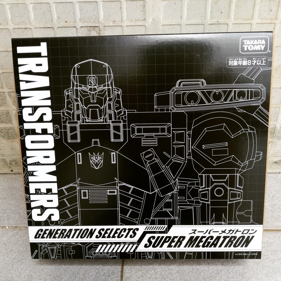Takara TOMY EXCLUSIVE TRANSFORMERS GENERATIONS SELECTS SUPER MEGATRON ...