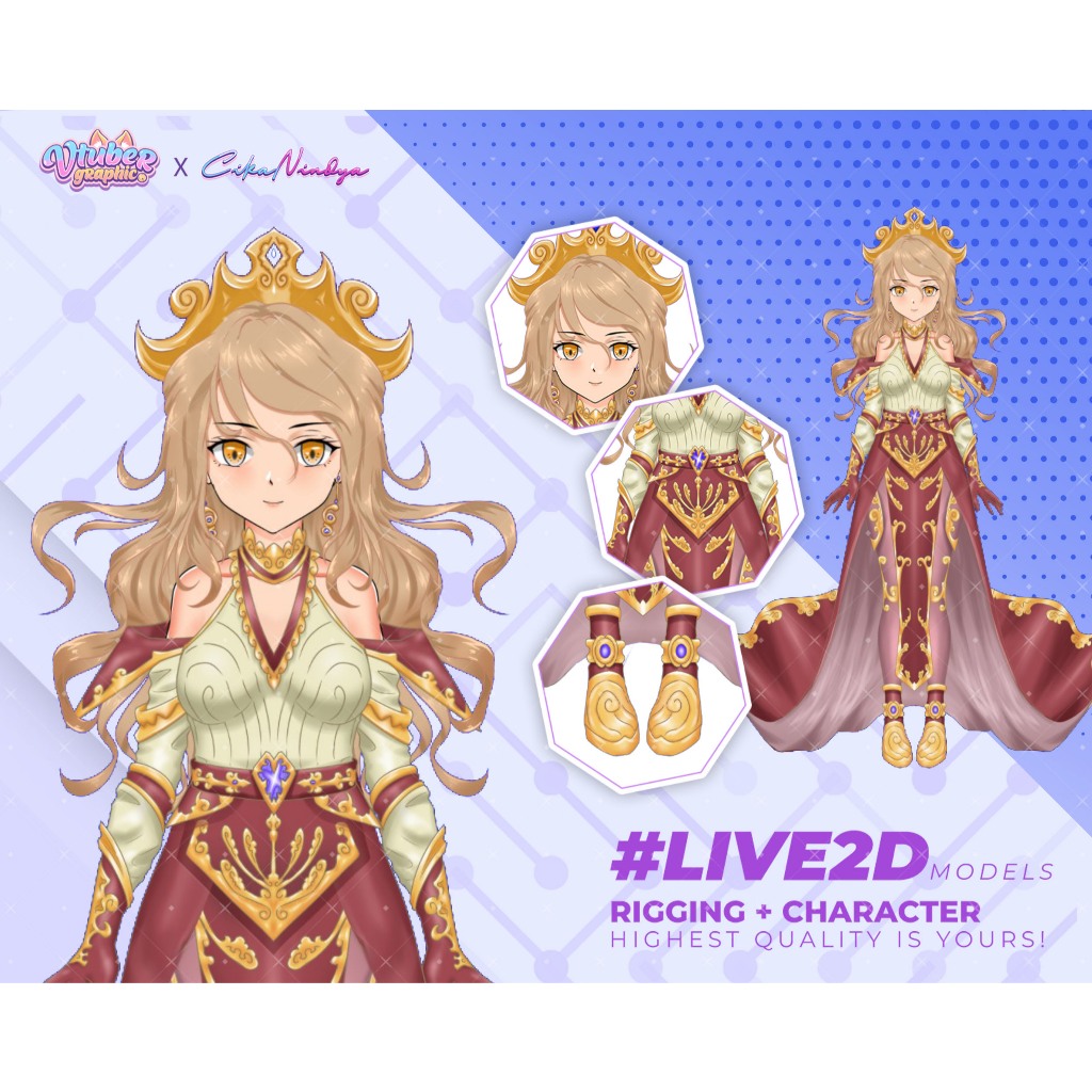 Vtuber Live2d Model: Smart Solution for Successful Live Streaming, Virtual Avatar for Streaming ...