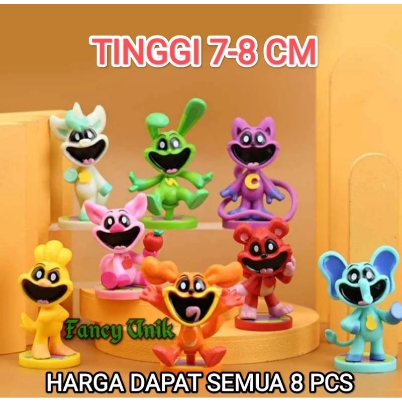 Action Figure Topper Toy Smiling Critters Catnap Dogday Bubba Poppy ...