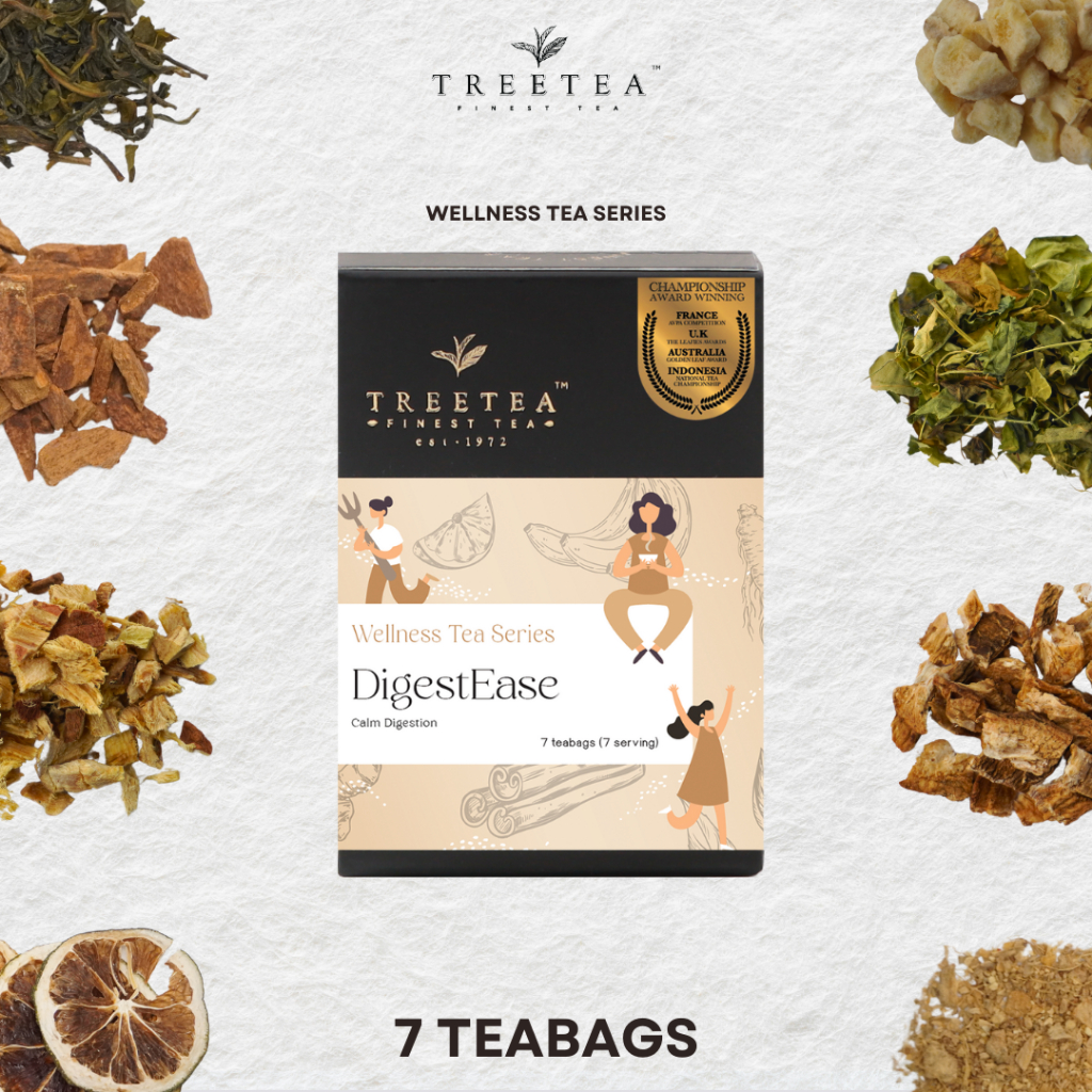 Calm Digestion - TreeTea Box Wellness Tea Series Blend Herbs | Shopee ...