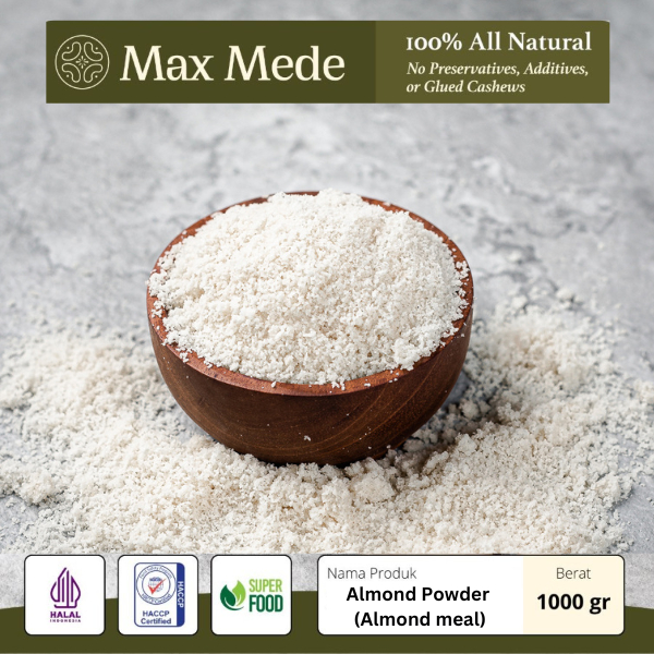 Max Mede - Almond Powder 1KG Tepung Kacang Almond Bubuk Extract ...
