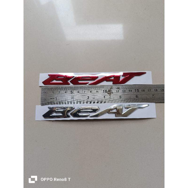 Original deluxe beat embossed symbol emblem sticker | Shopee Malaysia