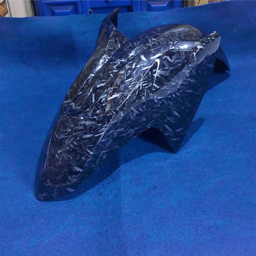 Yamaha JUPITER MX NEW 135 Carbon FORGED Front FENDER | Shopee Malaysia