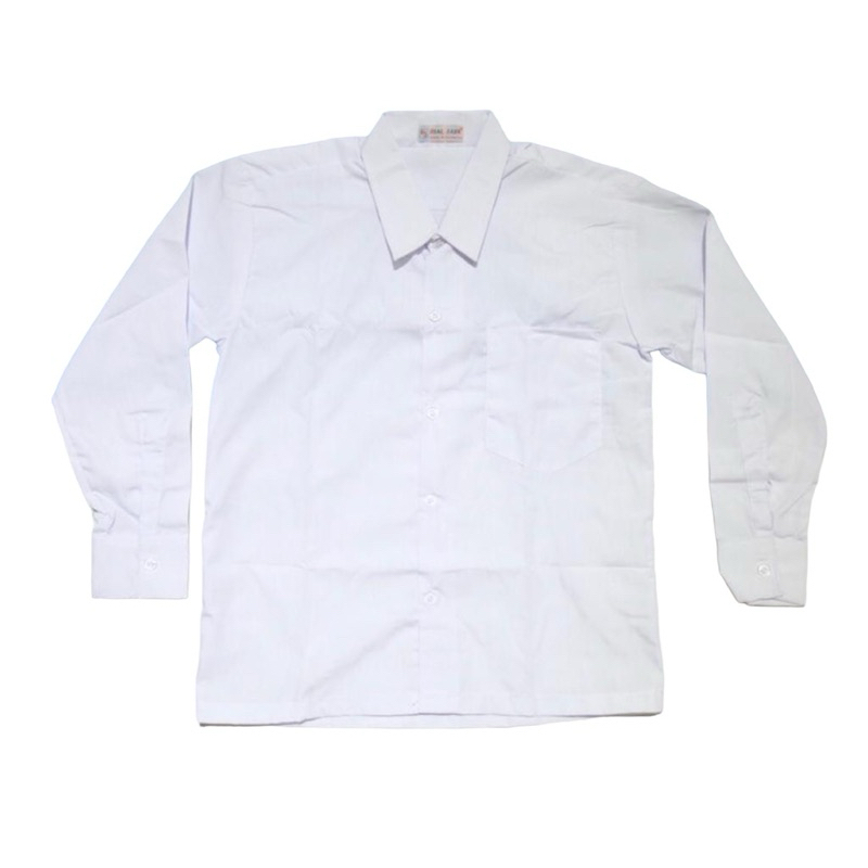 KEMEJA School Uniform/School Uniform sd,smp, sma smk Plain Long Shirt ...