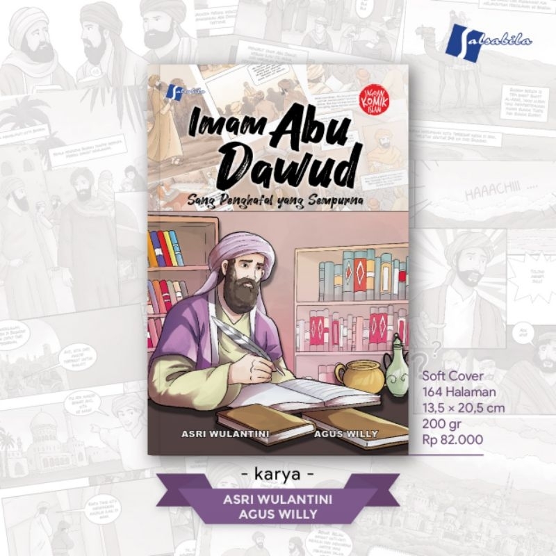 The Perfect Memorizing Imam Abu Dawud Comic, muslim Scientist Comic | Shopee Malaysia