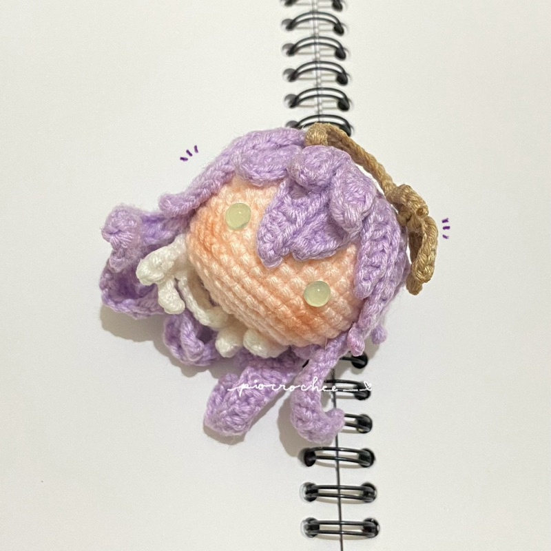 Honkai star rail robin crochet head keychain | Shopee Malaysia