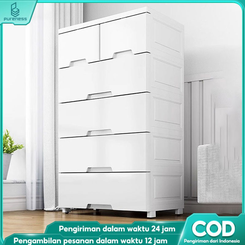 Keyless Plastic Locker Plastic Wardrobe Stacking 60CM Wardrobe Clothes ...