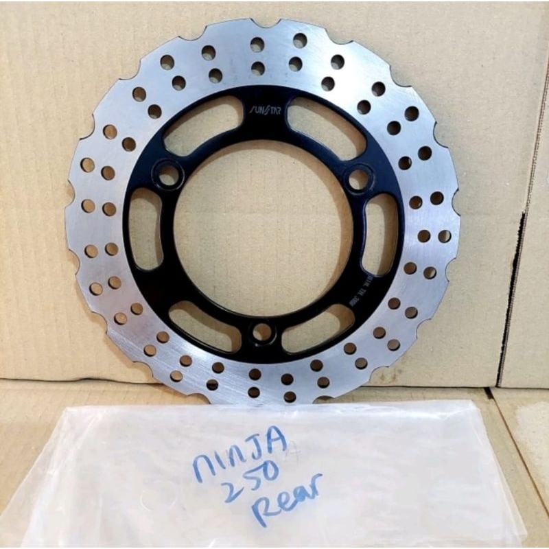Ninja 250 F1-Z250 F1-Z250 F1-Z 250 F1 Rear Disc Plate (3 Bolt Holes ...