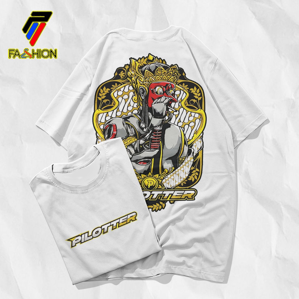 Original Indonesian BATIK WAYANG PILLOTER T-Shirt - Indonesian T-Shirt ...