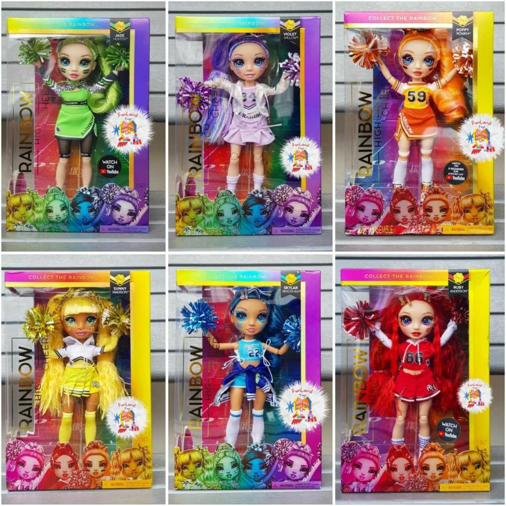 Rainbow High Cheer Doll | Shopee Malaysia