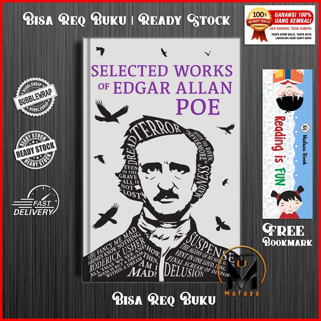 Selected Works of Edgar Allan Poe by Edgar Allan Poe (English) | Shopee ...