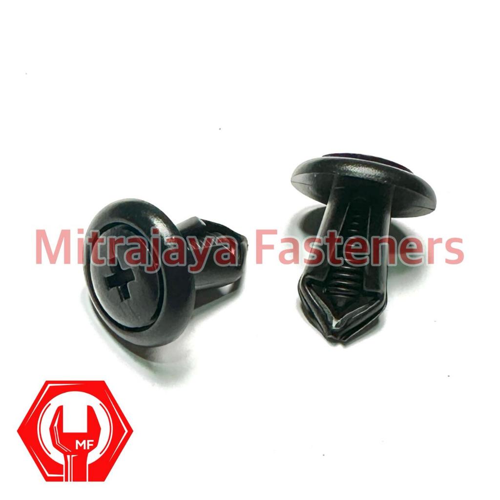 6mm PLASTIC BODY CLIP BUTTONS NMAX AEROX LEXI SCREWDRIVER MODEL ...
