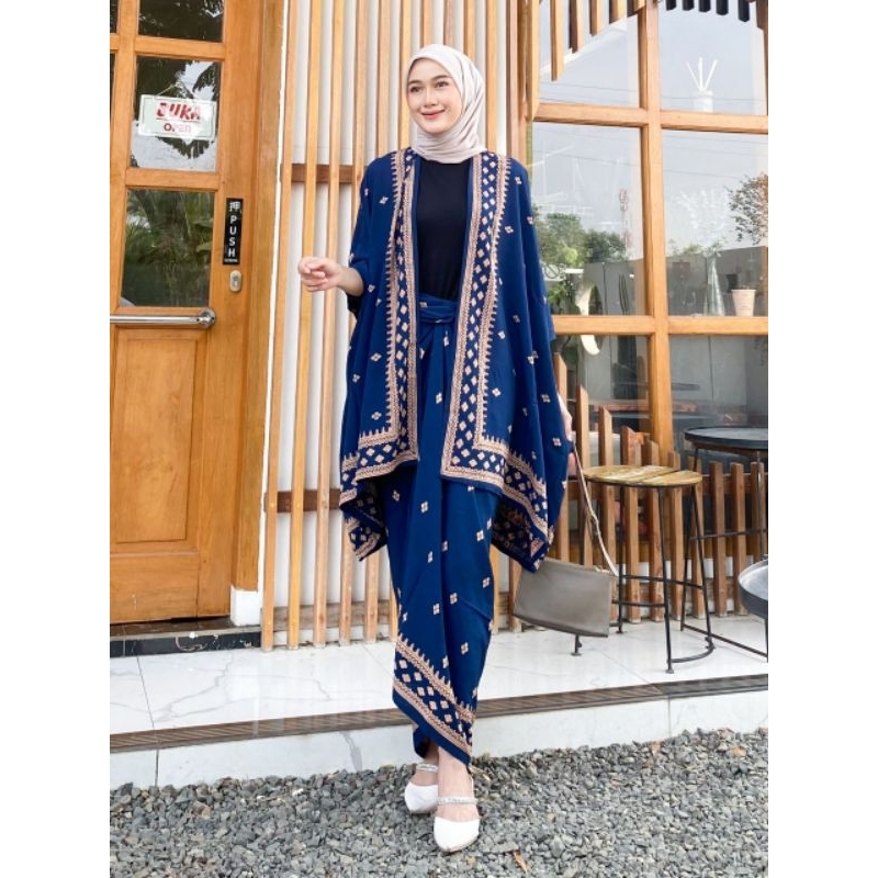 Modern KEBAYA SET SIMPLE KONDANGAN OUTFIT ONE SET BATIK OUTER WOMEN'S ...