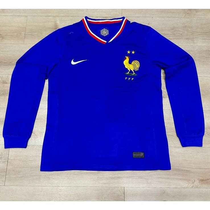 French National Team Soccer Jersey Home Long Sleeve New Kit Men Euro ...