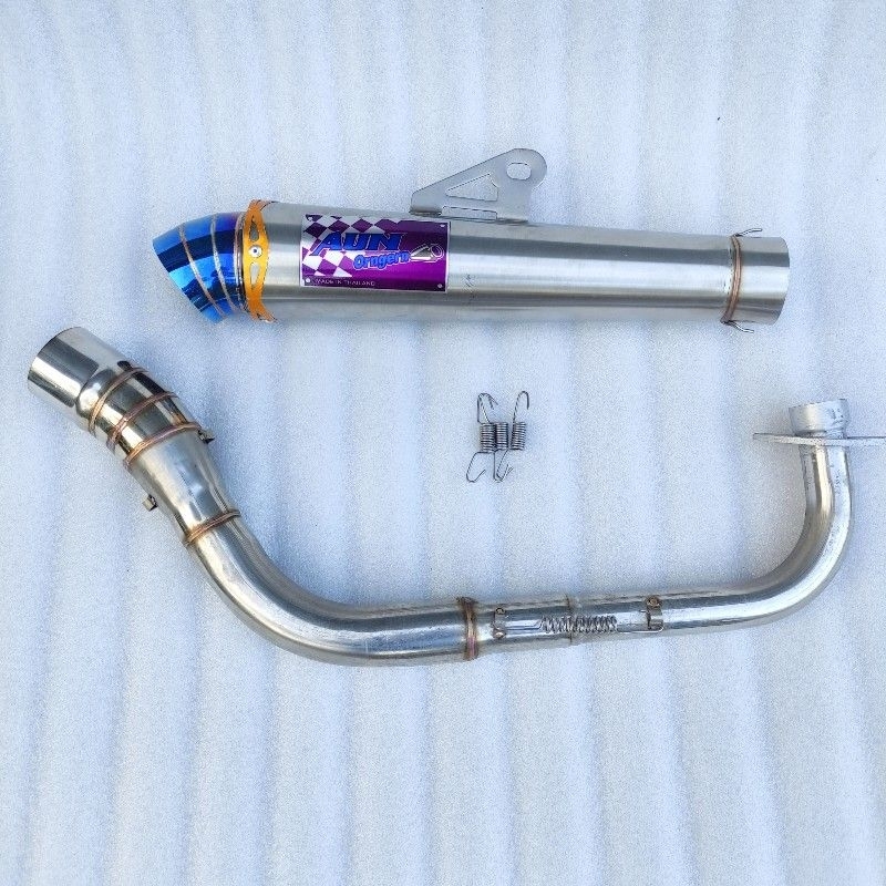 Aun conical power pipe and big elbow for mio sporty mio m3 mio i 125 ...