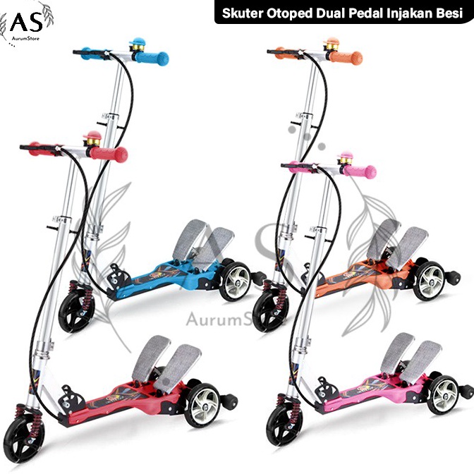 Don't Miss order Otoped Scooter Dual Pedal Iron Step Scooter Otopet ...