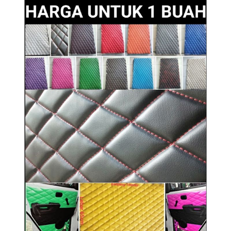CAR DOOR COATING wajit motif / BEKLEDING leather / DOORTRIM Wrap WAJIK ...