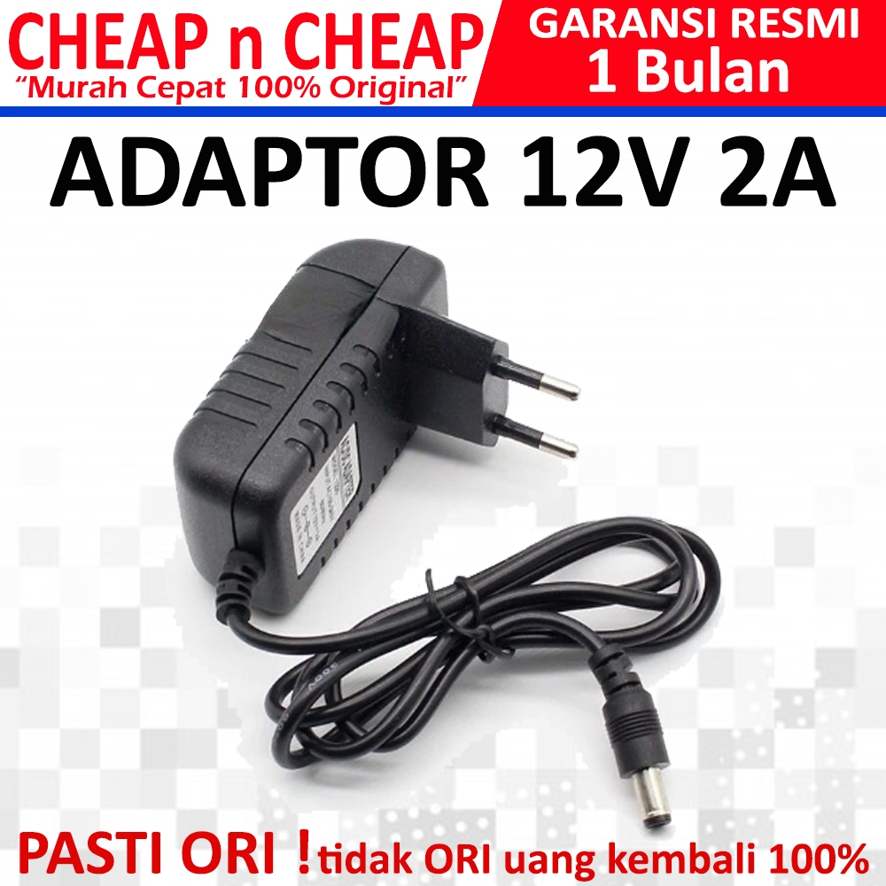 Cctv Adapter 12V 2A DVR Router Modem Converter IP Cam Switching Adapter ...