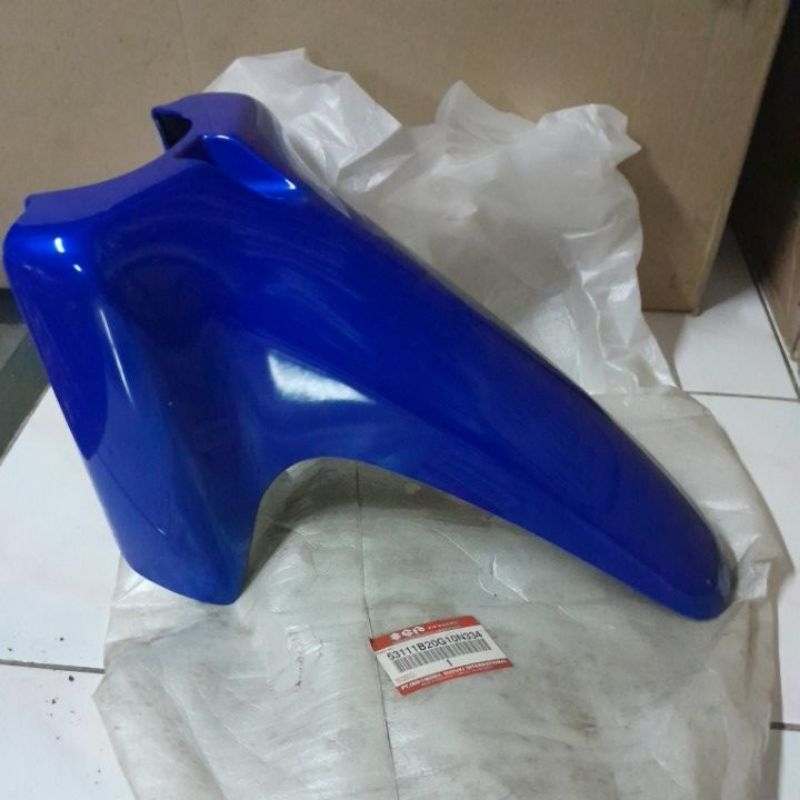 Original Suzuki SHOGUN 125 Blue Front Fender | Shopee Malaysia