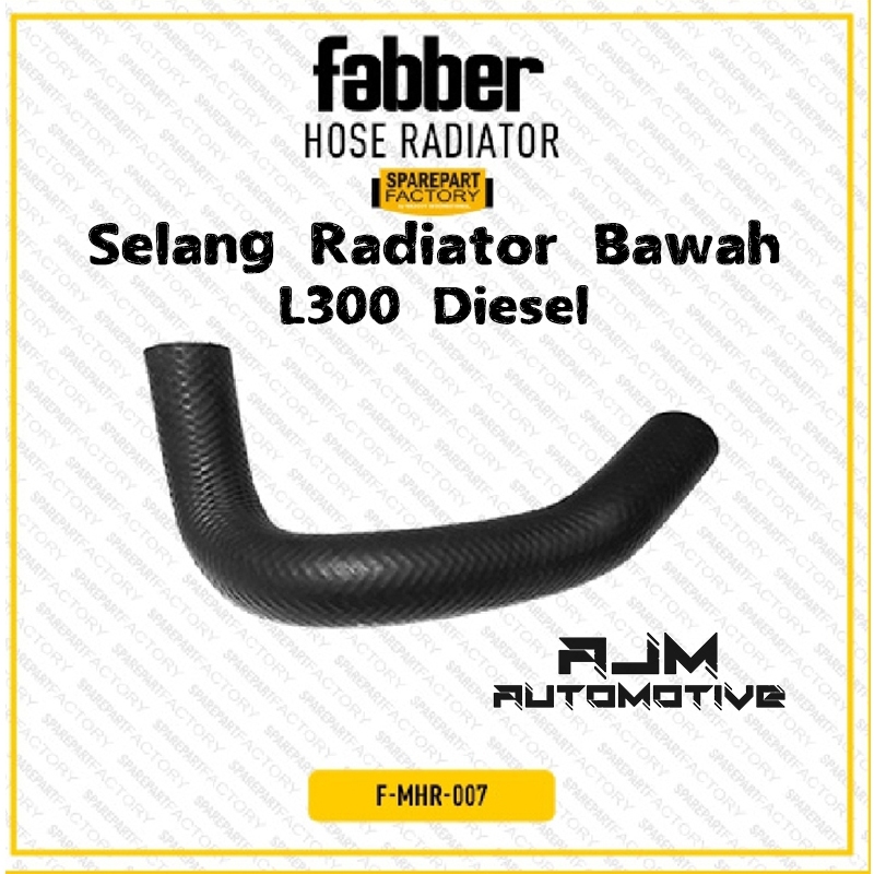 L300 Diesel Fabber Bottom Radiator Hose | Shopee Malaysia