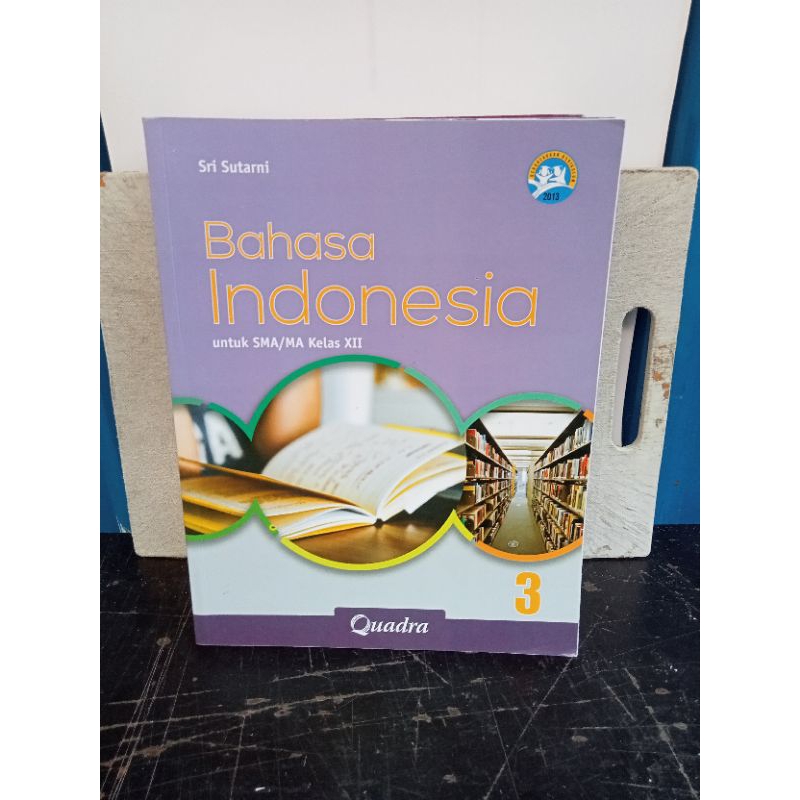 Indonesian Book Class 3/12 quadra High School | Shopee Malaysia
