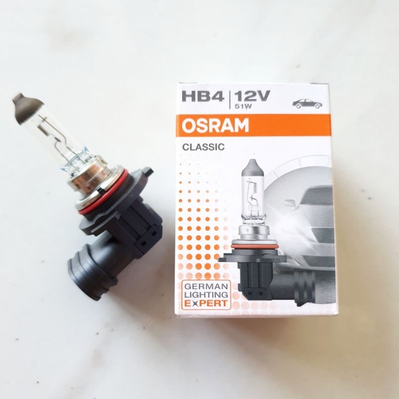 Osram HALOGEN FOGLAMP HB4 12V 51W P22D 9006 LIGHT BULB - INNOVA / SEDAN ...