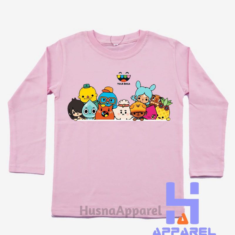 CHILDREN'S CLOTHES TOCA BOCA TOCA LIFE WORLD CHILDREN'S T-SHIRTS LONG ...