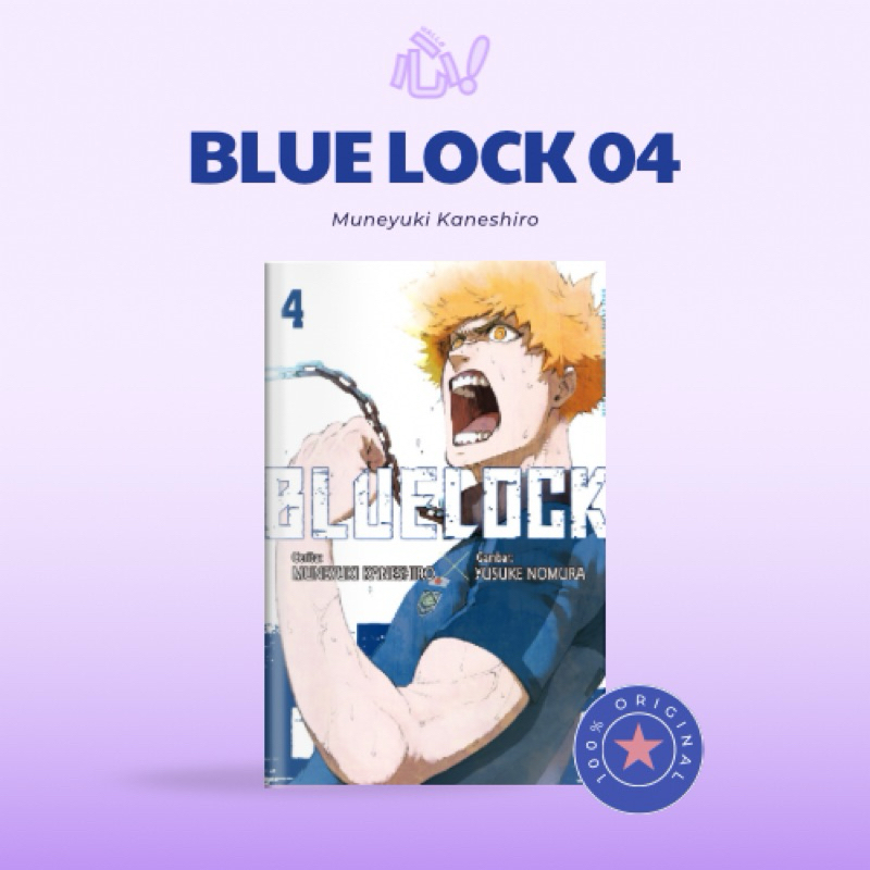 Manga/comic Blue Lock 04 By Muneyuki Kaneshiro | Heart | Shopee Malaysia