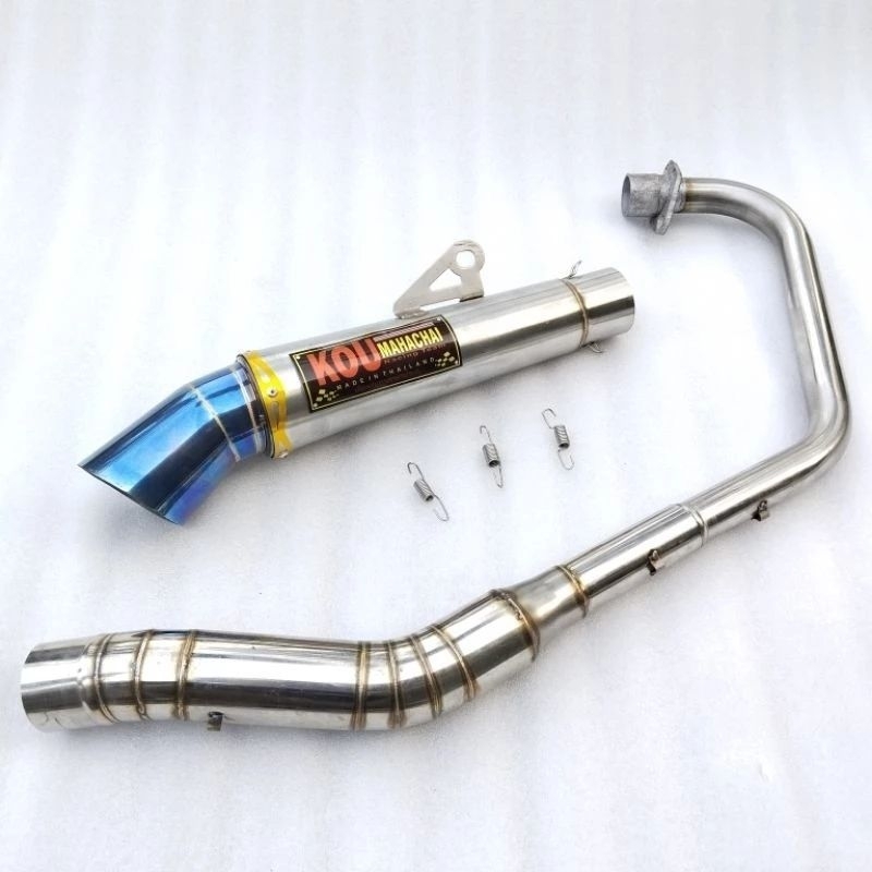 Kou MAHACAI Universal Full System Exhaust Pipe Skygo 155 Russian Tmx ...