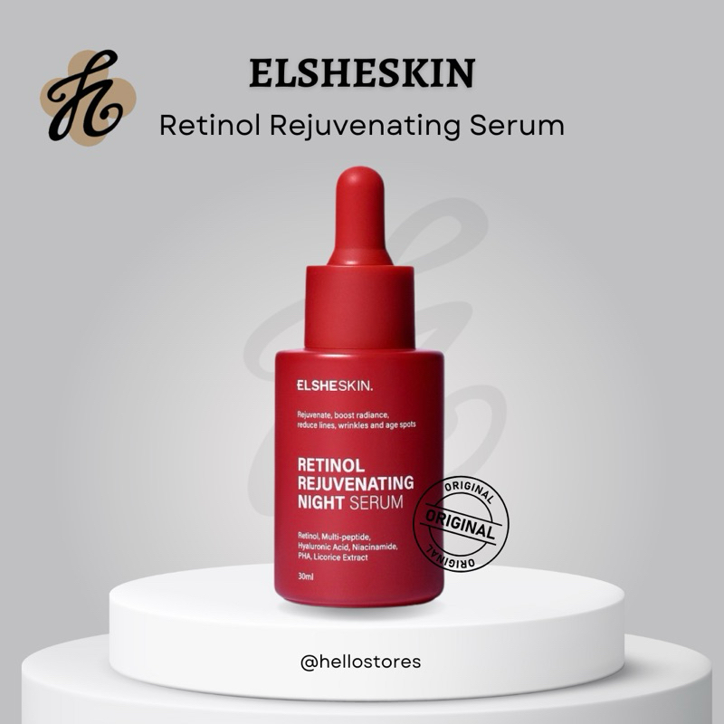 Elsheskin Retinol Rejuvenating Night Serum - 15ml Retinol | Shopee Malaysia