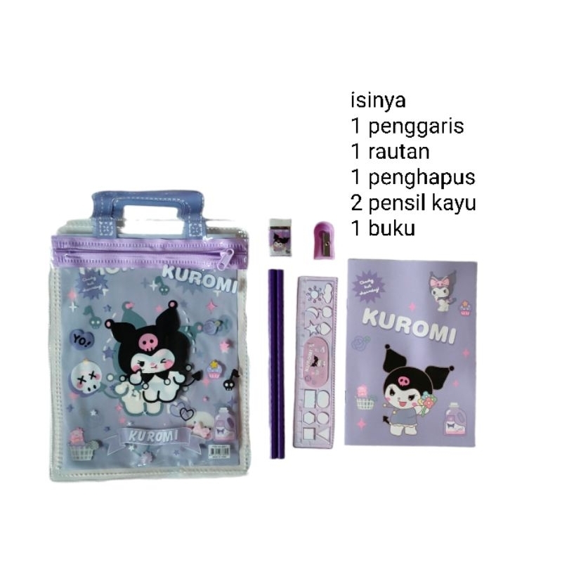 PERALATAN Study set Study set Stationery set School Equipment set ...