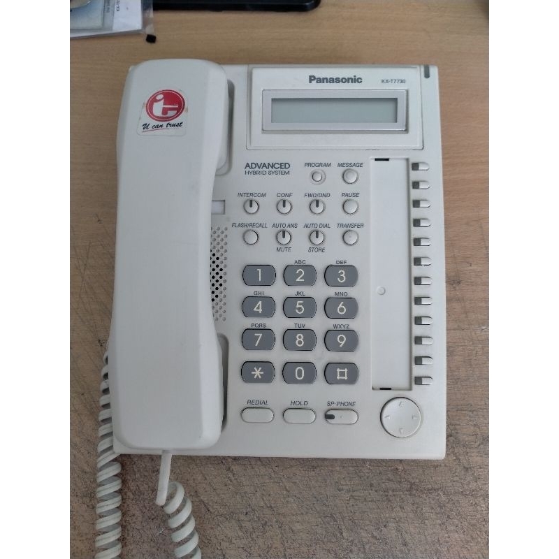 Kx-t7730 phone key (used) | Shopee Malaysia