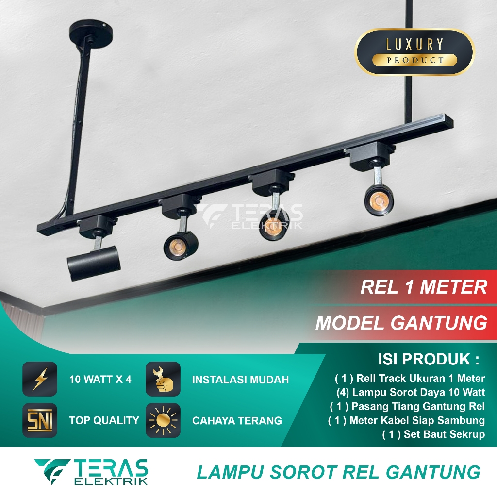 Rail spotlight Package 1 set Of 4 10 Watt Rail track light spotlight ...