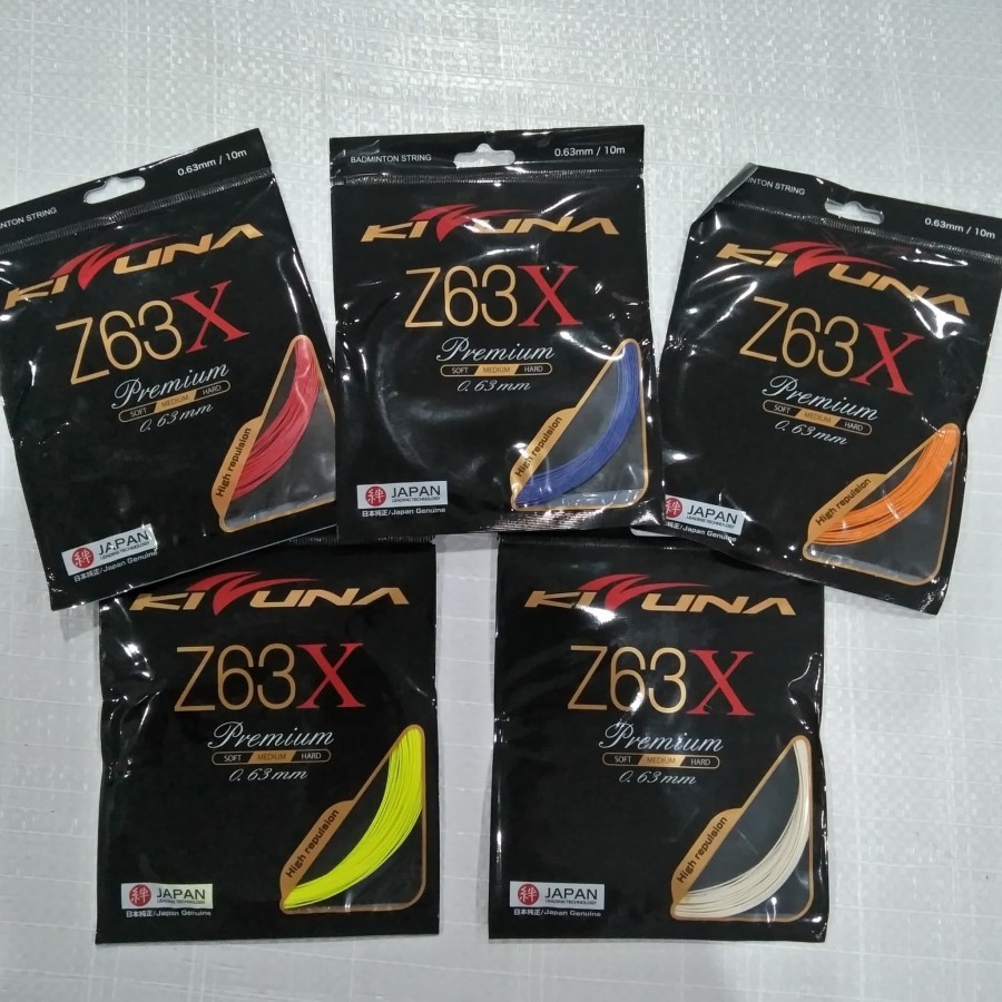 NEW ORIGINAL KIZUNA Z63X RACKET STRINGS | Shopee Malaysia