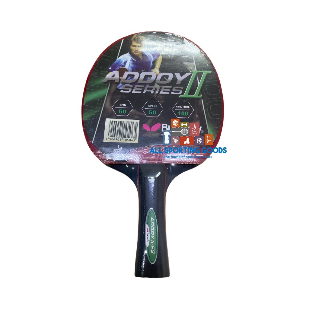 Bat Pingpong Table Tennis Table Addoy Series II F3 1.5 MM Sponge ...