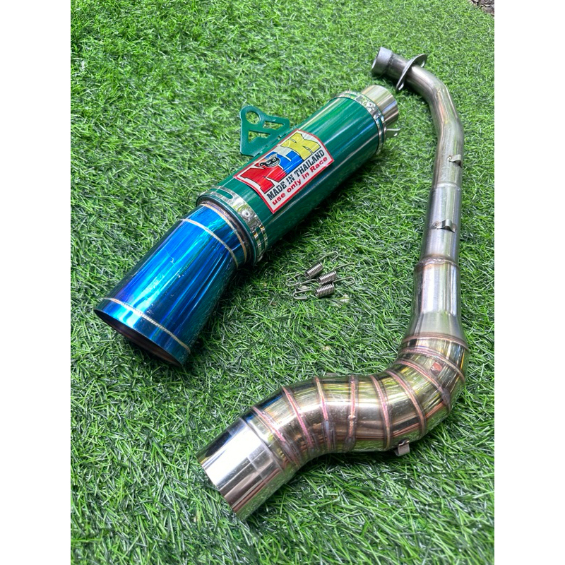 Nlk Pipe canister conical open specs exhaust Pipe for Wave 125 Xrm 110/ ...