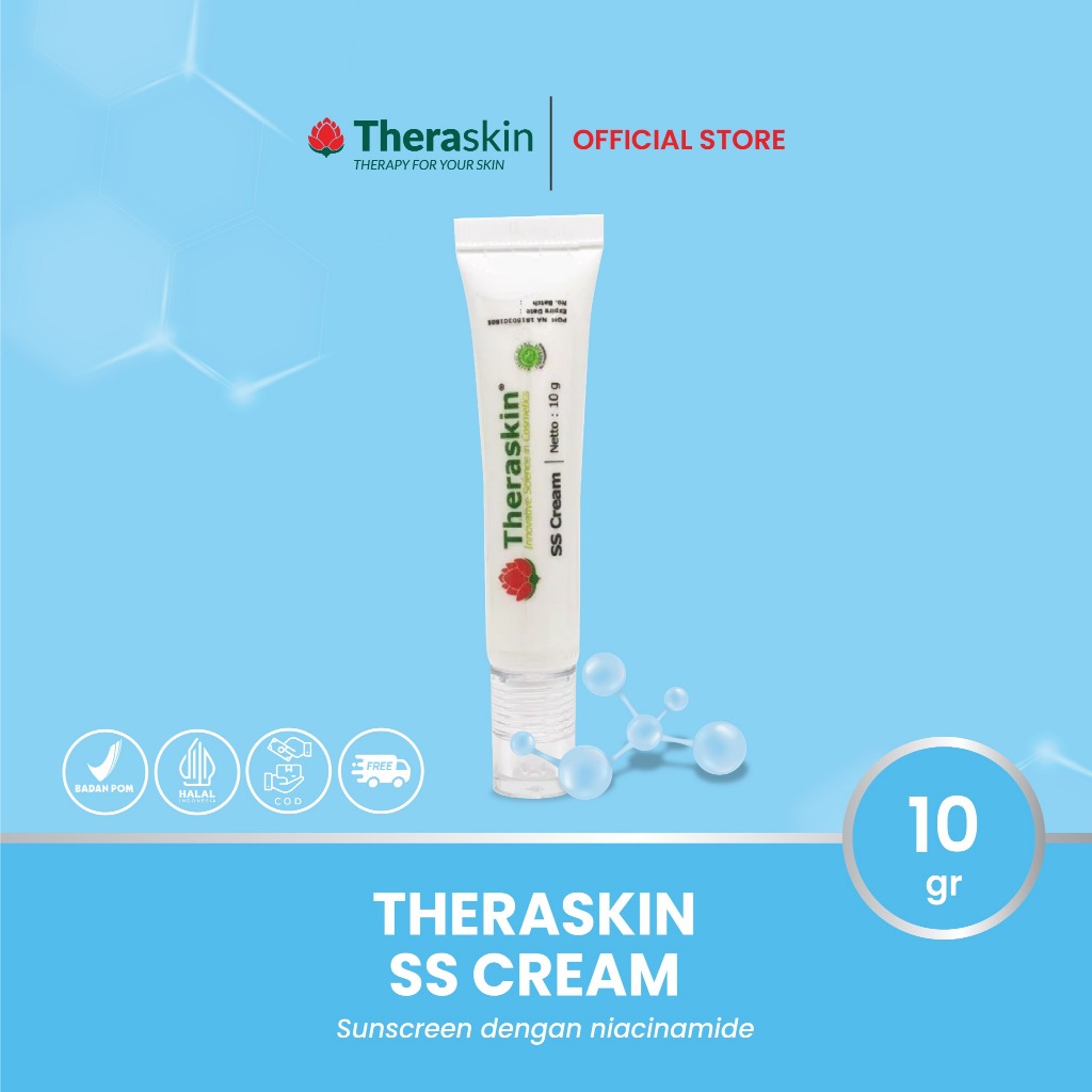 Theraskin BPOM SS Cream - Sunscreen with Niacinamide | Shopee Malaysia