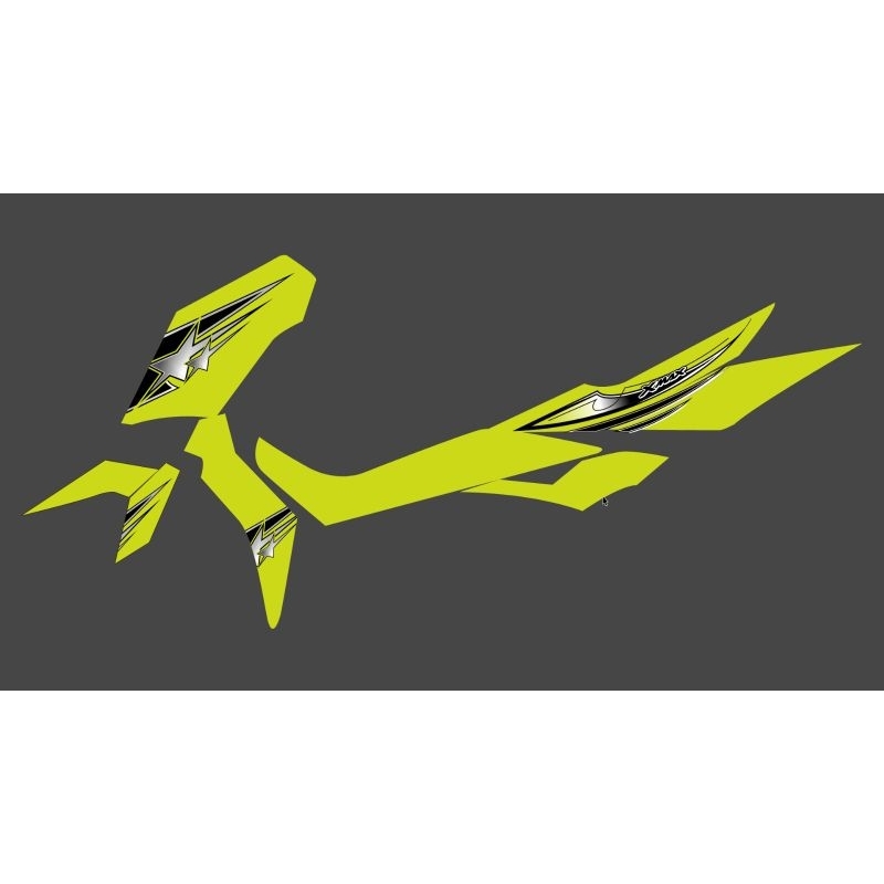 Striping sticker xmax 250 new design series transparent custom | Shopee ...
