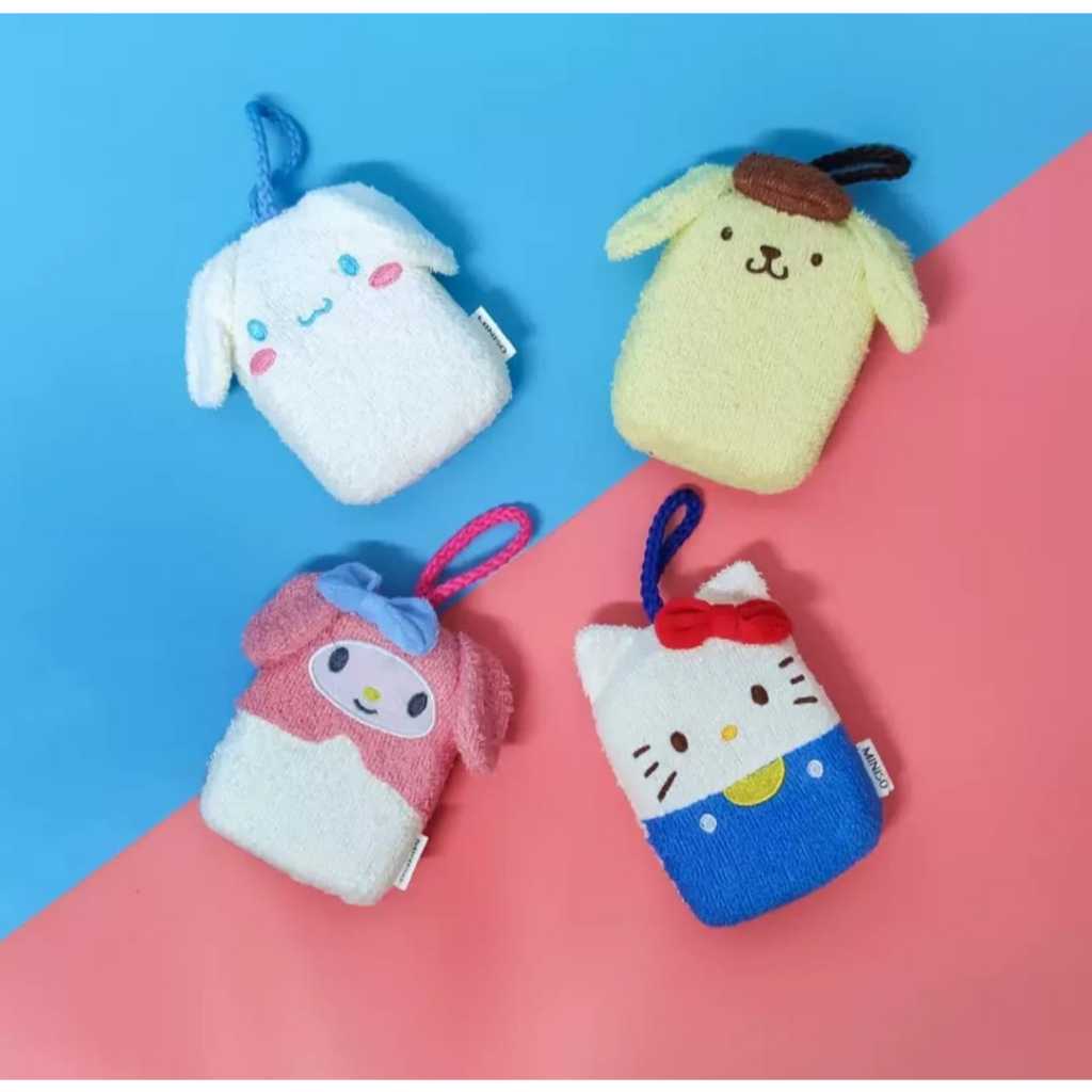 Sanrio MINISO Bath Sponge / Bath Puff | Shopee Malaysia