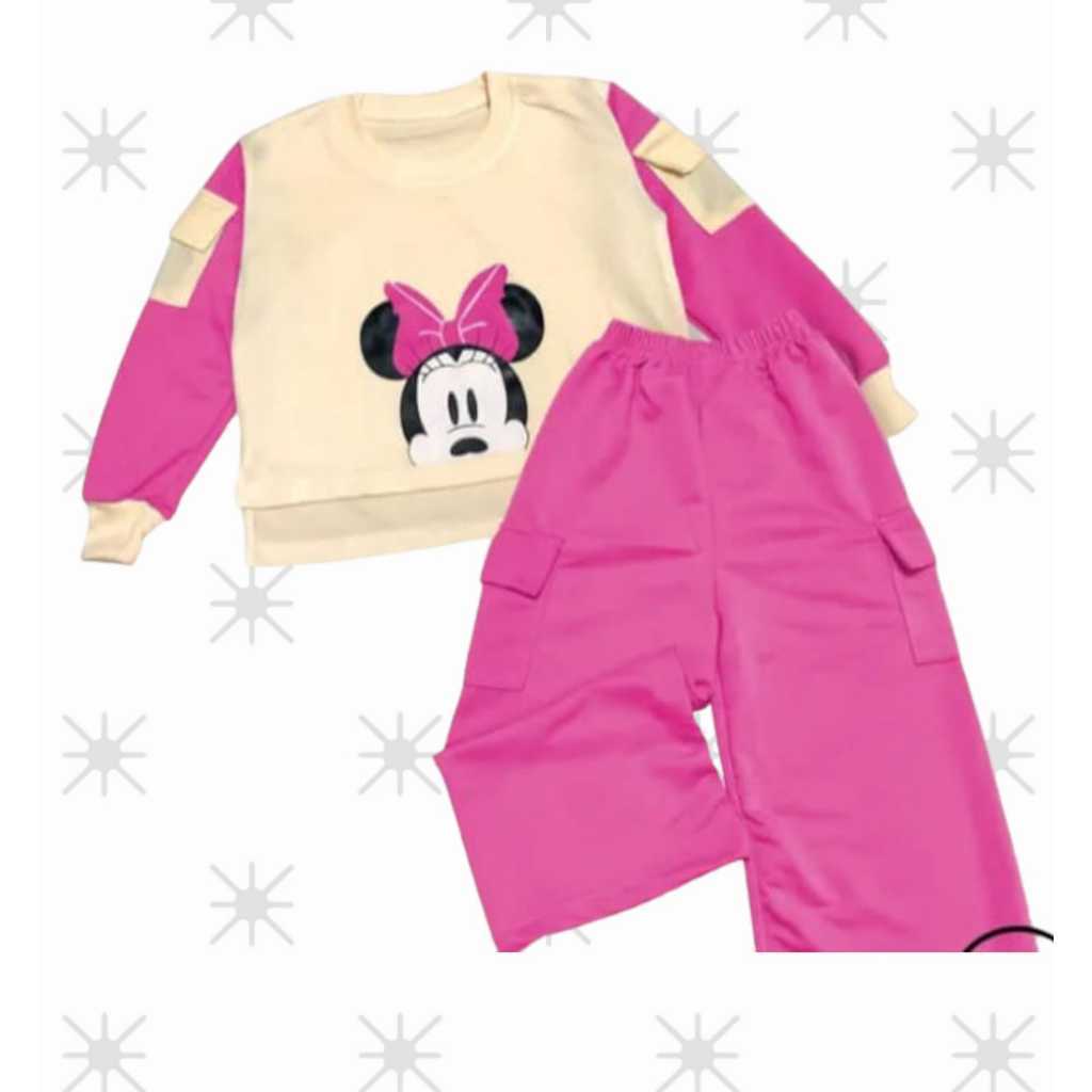 Micki Girls Suits cargo Pants For Ages 1-12 Years | Shopee Malaysia