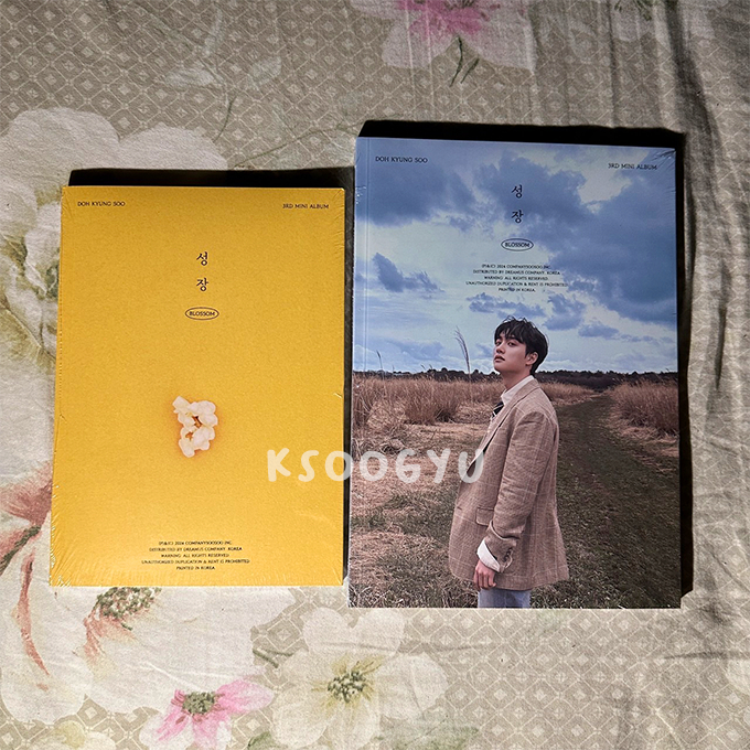 D.o. Doh Kyungsoo 3rd Mini Album Mars/Popcorn Ver. Blossom Sealed Fullset EXO Official Do ...