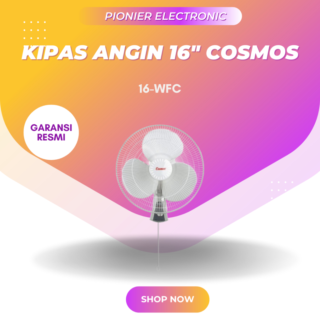 Cosmos 16-WFC Wall Fan/Wall Fan 16 Inch Official Warranty | Shopee Malaysia