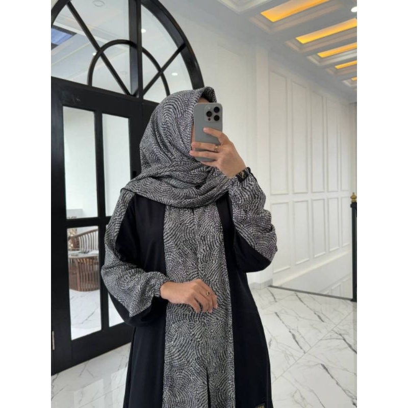 HITAM Total STORE!! ️ Black HIJAB SET | Shopee Malaysia