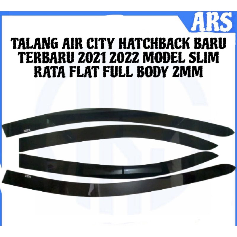 The Newest New CITY HATCHBACK Car Door Gutter 2021 2022 MODEL SLIM FLAT ...