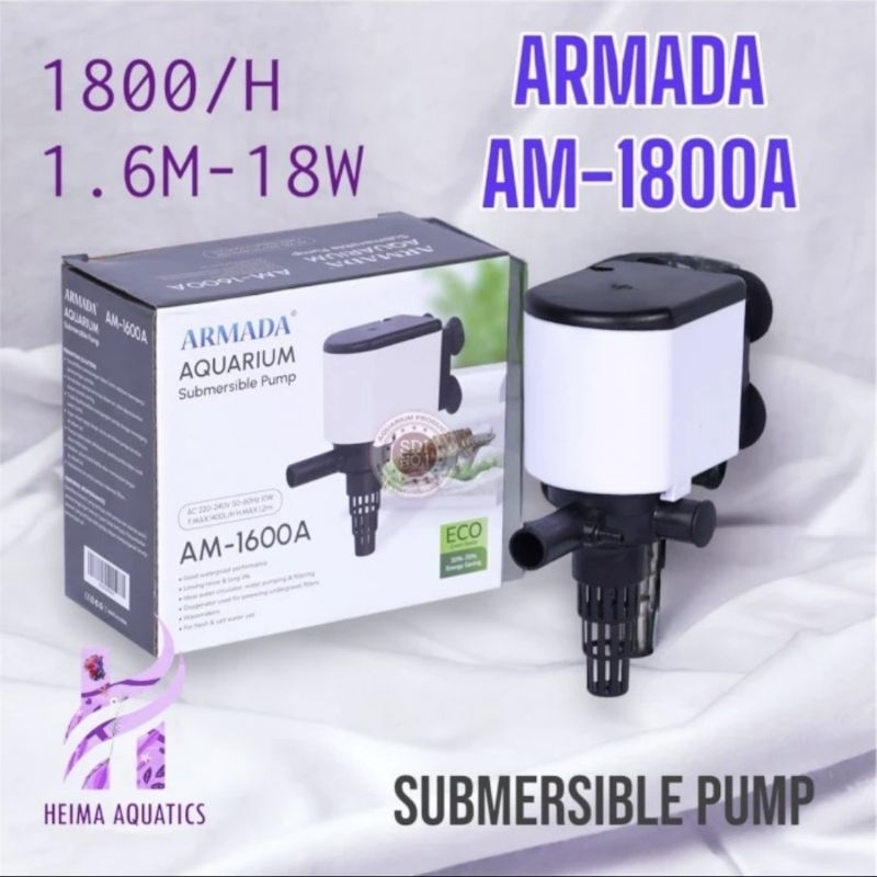 Armada AM 1800 A Aquarium Head Pump Submersible Pump | Shopee Malaysia