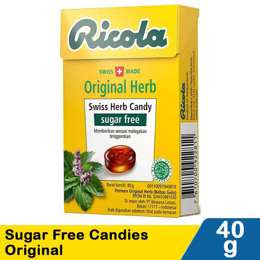 Ricola Sugar Free Candy 40gram | Shopee Malaysia