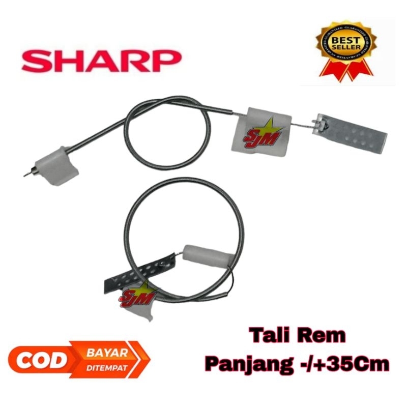 MESIN Sharp Washing Machine Brake Wire Rope Dynamo Dryer Motor Pad ...